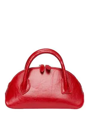 LIFFNER Ew Dome Clutch Glossy Red