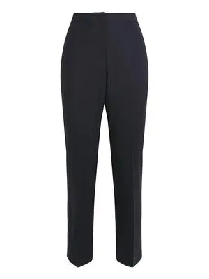 Fabiana Filippi Wool-blend Skinny Trousers - Navy