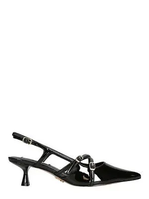 Steve Madden Lindale Faux-leather Courts - Black