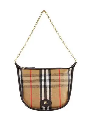 BURBERRY Mini Highlands Chain Shoulder Bag