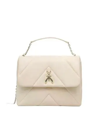 Patrizia Pepe Quilted Cross Body Bag - Neutrals