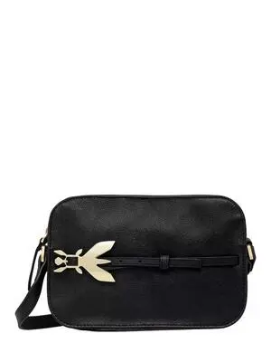 Patrizia Pepe Logo Cross Body Bag - Black