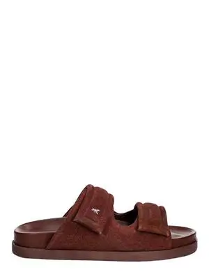 Patrizia Pepe Strap Sandals - Brown