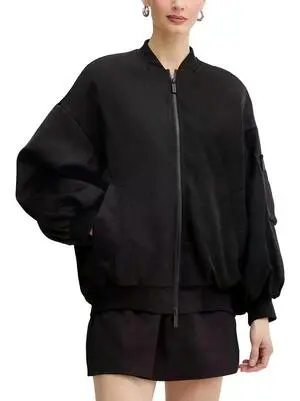 ARMANI EXCHANGE Ruffled Bomber Jacket