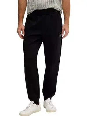 Armani Exchange Logo-embroidery Track Pants - Black