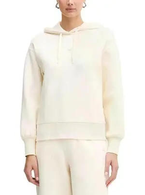 Armani Exchange Logo-plaque Hoodie - Neutrals