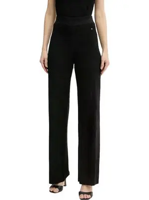 Armani Exchange Flared Trousers - Black