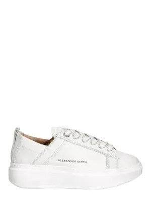 ALEXANDER SMITH Wembley Laced Sneakers - White