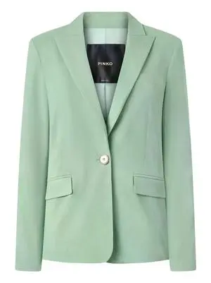 Pinko Button Blazer - Green