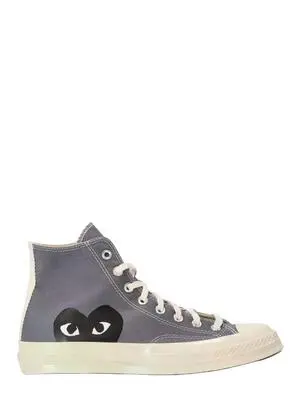 Play Comme Des Garcon X Converse Chuck 70 Sneakers - Grey