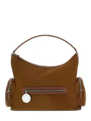 Stella McCartney Dartmoor Zip-pocket Shoulder Bag - Brown