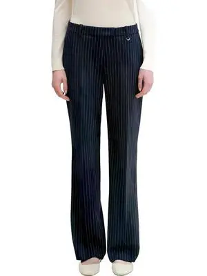 Hugo Pinstripe Trousers - Blue