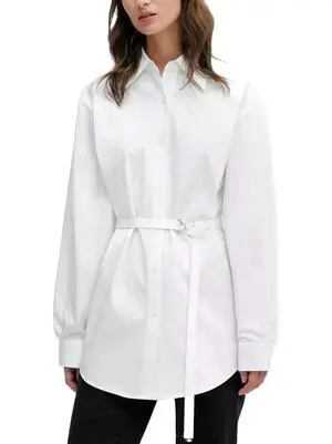 Hugo Belted Shirt - White