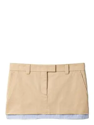 Miu Miu Chino Miniskirt - Cord