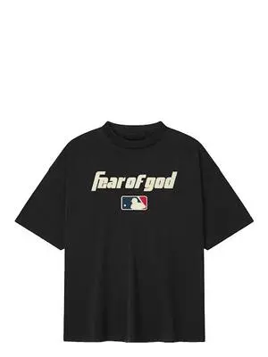 Fear Of God Essentials Mlb 90s Tee Shirt - Black
