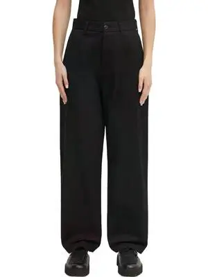 Carhartt Work In Progress Logo-patch Trousers - Black