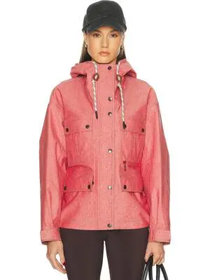 Moncler Beziers Field Jacket - Red