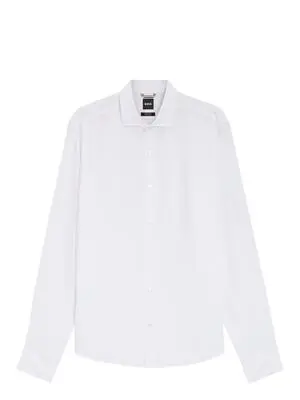 BOSS Linen Regular-fit Shirt - White