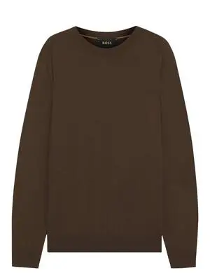 BOSS Wool, Silk, And Cashmere Sweater - Green
