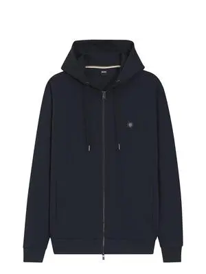 BOSS Cotton-blend Hoodie - Blue