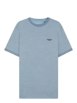 BOSS X Aston Martin Cotton-wool T-shirt - Blue