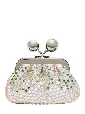 Max Mara Mini Embellished Pasticcino Clutch - Pink