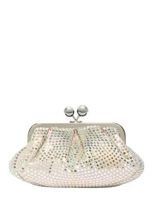 Max Mara Embellished Pasticcino Clutch - Pink