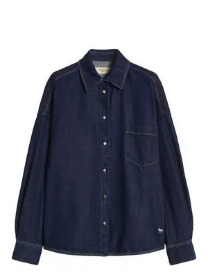 Max Mara Relaxed Denim Shirt - Blue