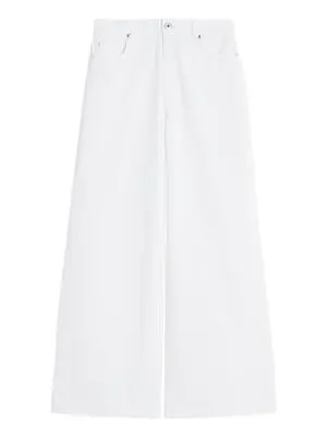 Max Mara Wide-leg Jeans - White