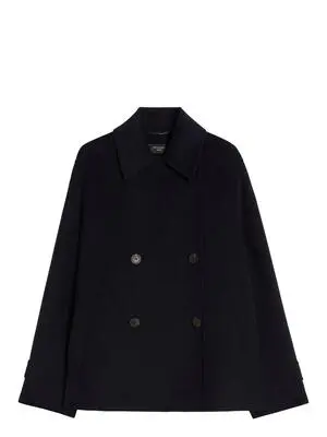 MAX MARA Wool-Blend Double-Breasted Coat