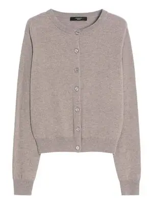 Max Mara Wool-cashmere Cardigan - Beige