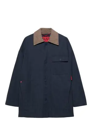 Max & Co. Relaxed Fit Raincoat - Blue