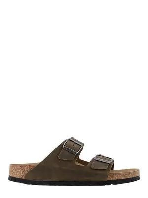 BIRKENSTOCK Arizona Leather Sandals - Green