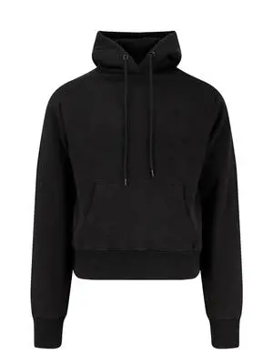 ENTIRE STUDIOS Cotton Standard Hood Sweatshirt - Black