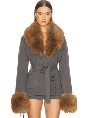 RETROFETE Retrofete Chantelle Robe Jacket