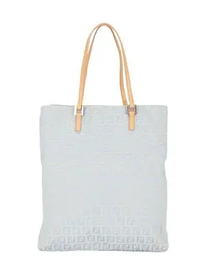 Fendi Zucchino Tote Bag - Blue
