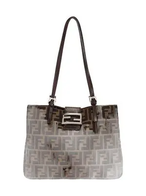 Fendi Zucca Tote Bag - Brown