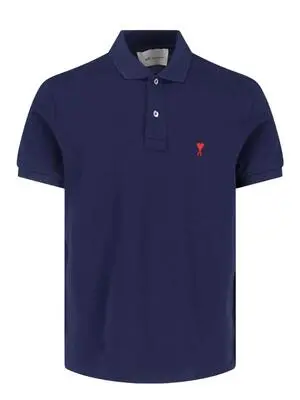 AMI Paris Polo " De Caur - Blue