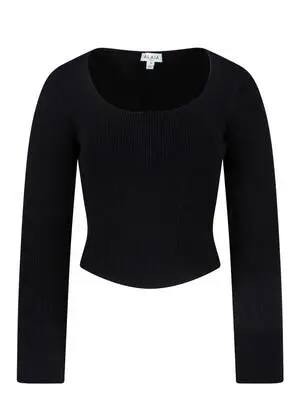 Alaïa Corset Top - Black