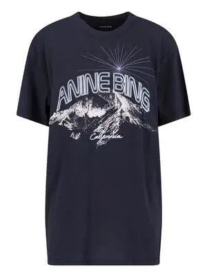 ANINE BING California T-shirt - Black