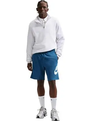 Nike Club French Terry Alumni Shorts - Blue