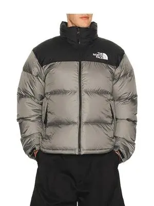 The North Face 1996 Retro Nuptse Jacket - Smoked Pearl & Tnf Black