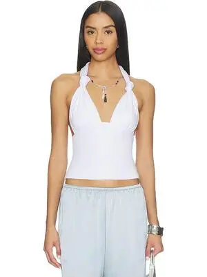 Superdown Stevie Halter Top - White