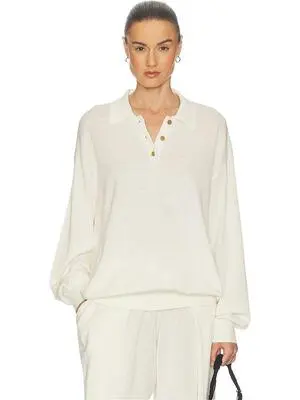 HELSA Dalisay Oversized Polo - Ivory