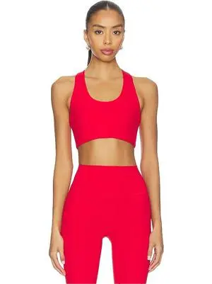 Splits59 Sara Airweight Sports Bra In Red - Pirate Red
