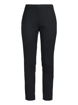 Fabiana Filippi Skinny Virgin Wool Blend Pants - Blue