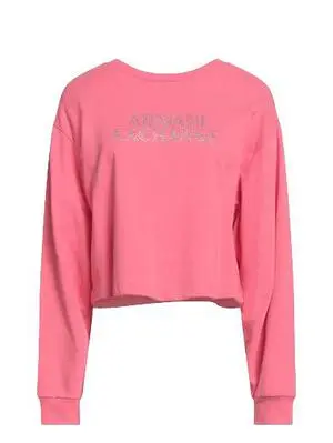 Armani Exchange Cotton French Terry Sweatshirt - Red