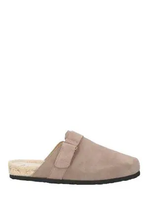 Manebí Leather Clogs - Beige