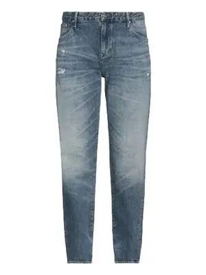 Armani Exchange Jeans In Cotton And Elastane - Blue