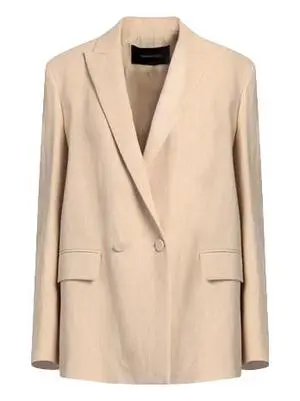 Fabiana Filippi Double-breasted Blazer - Beige